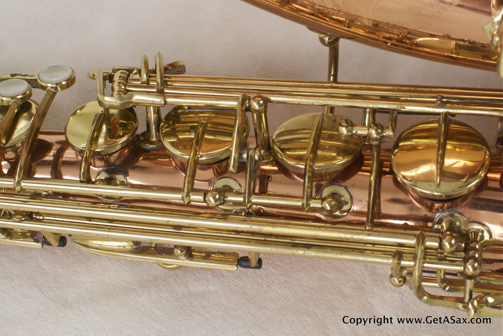 Buffet Prestige Tenor Saxophone Copper Body S-1 / S-3 | www.GetASax.com
