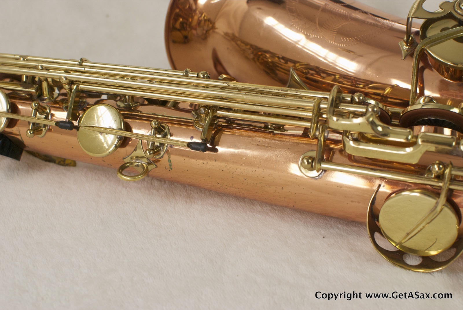 Buffet Prestige Tenor Saxophone Copper Body S-1 / S-3 | www.GetASax.com
