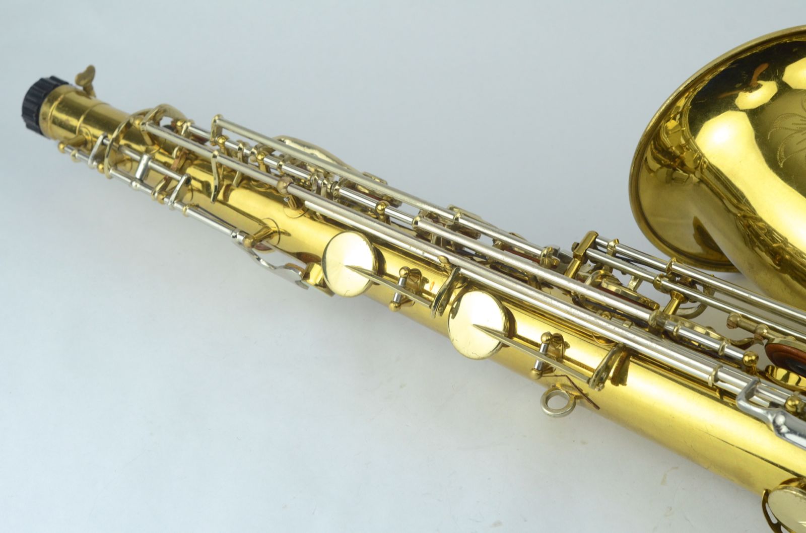 King Super 20 Tenor Saxophone Silver Neck 411xxx | www.GetASax.com