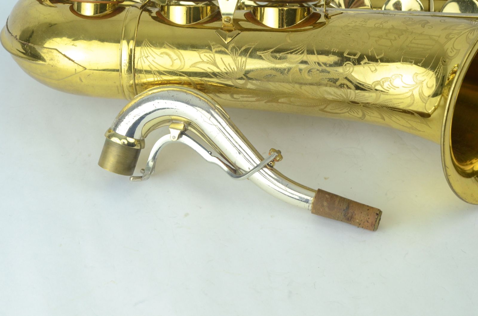 King Super 20 Tenor Saxophone Silver Neck 411xxx | www.GetASax.com