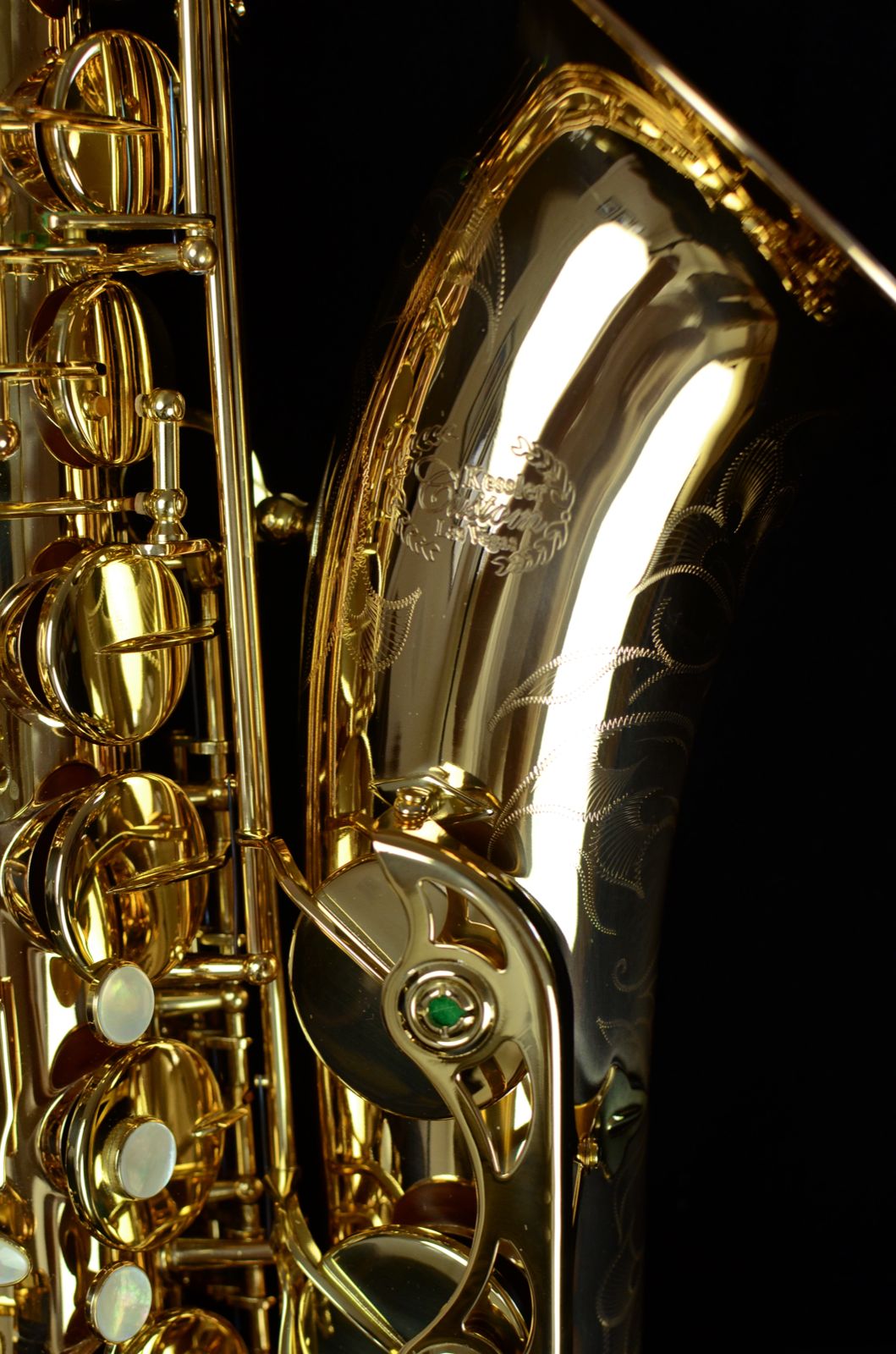 Kessler Custom Handmade Red Brass Tenor Sax Mint | www.GetASax.com
