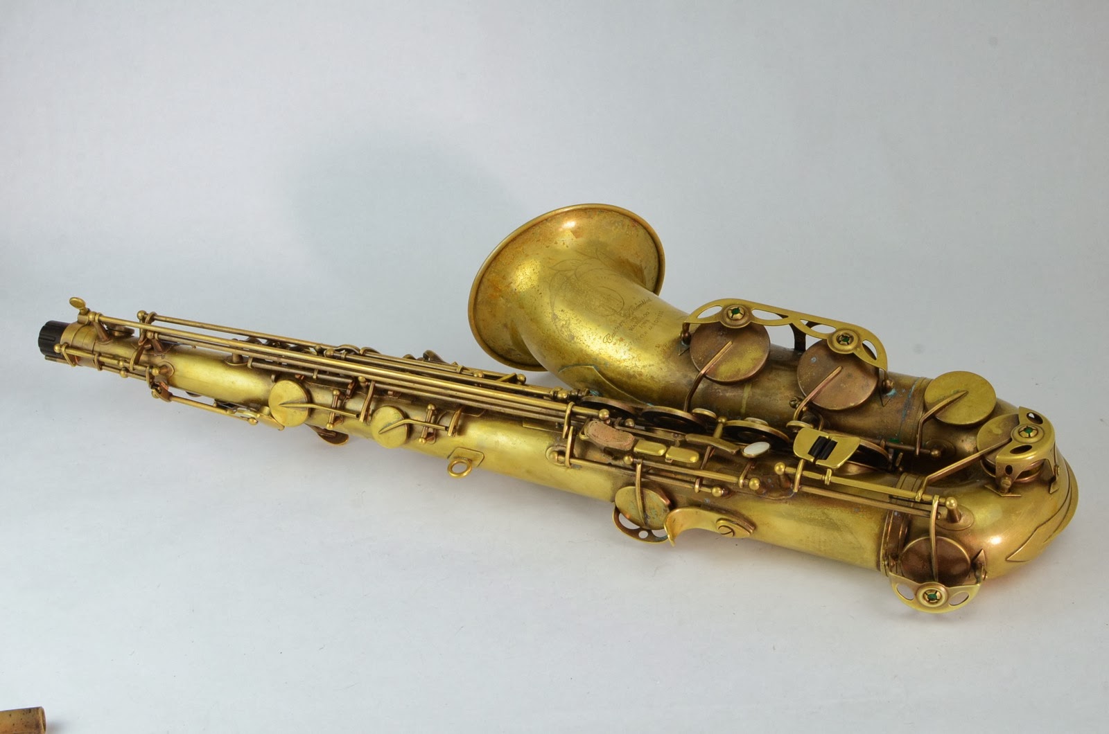 TM Custom 500SL Unlacquered Tenor 00515 | www.GetASax.com