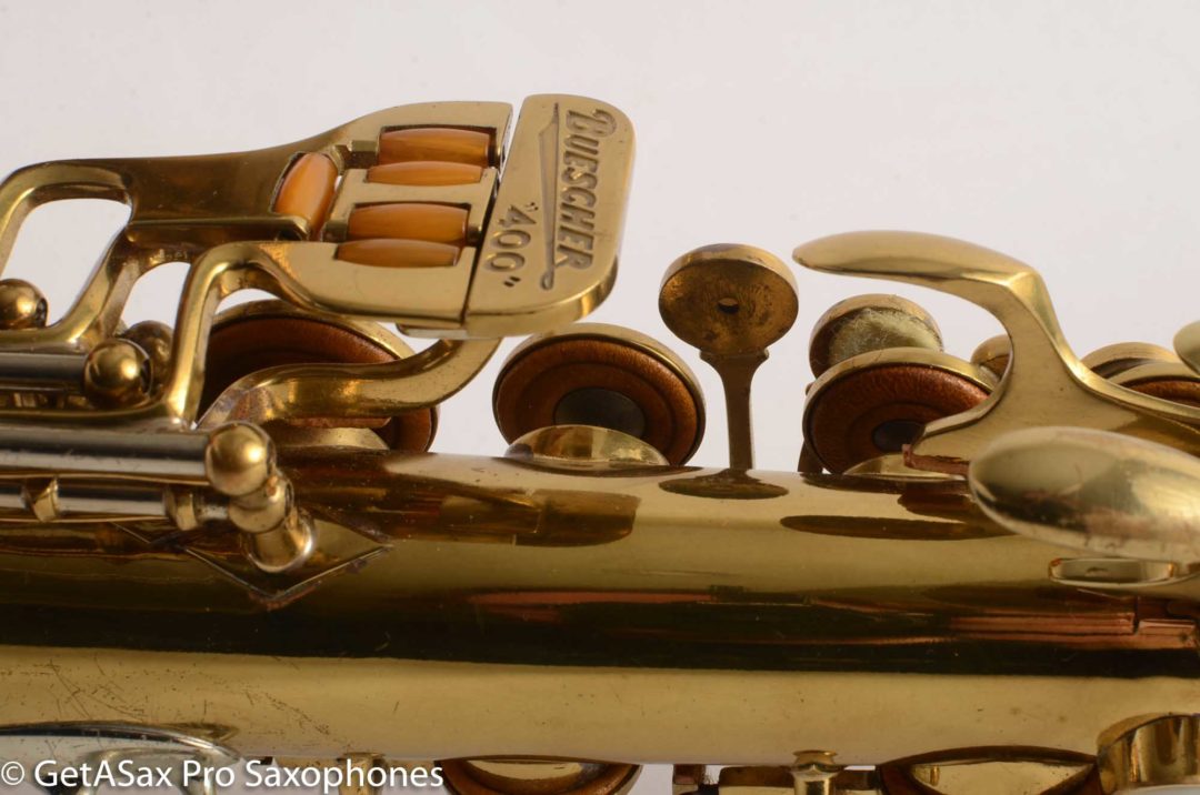 Buescher Top Hat and Cane Alto Saxophone Super 400 Excellent Condition ...