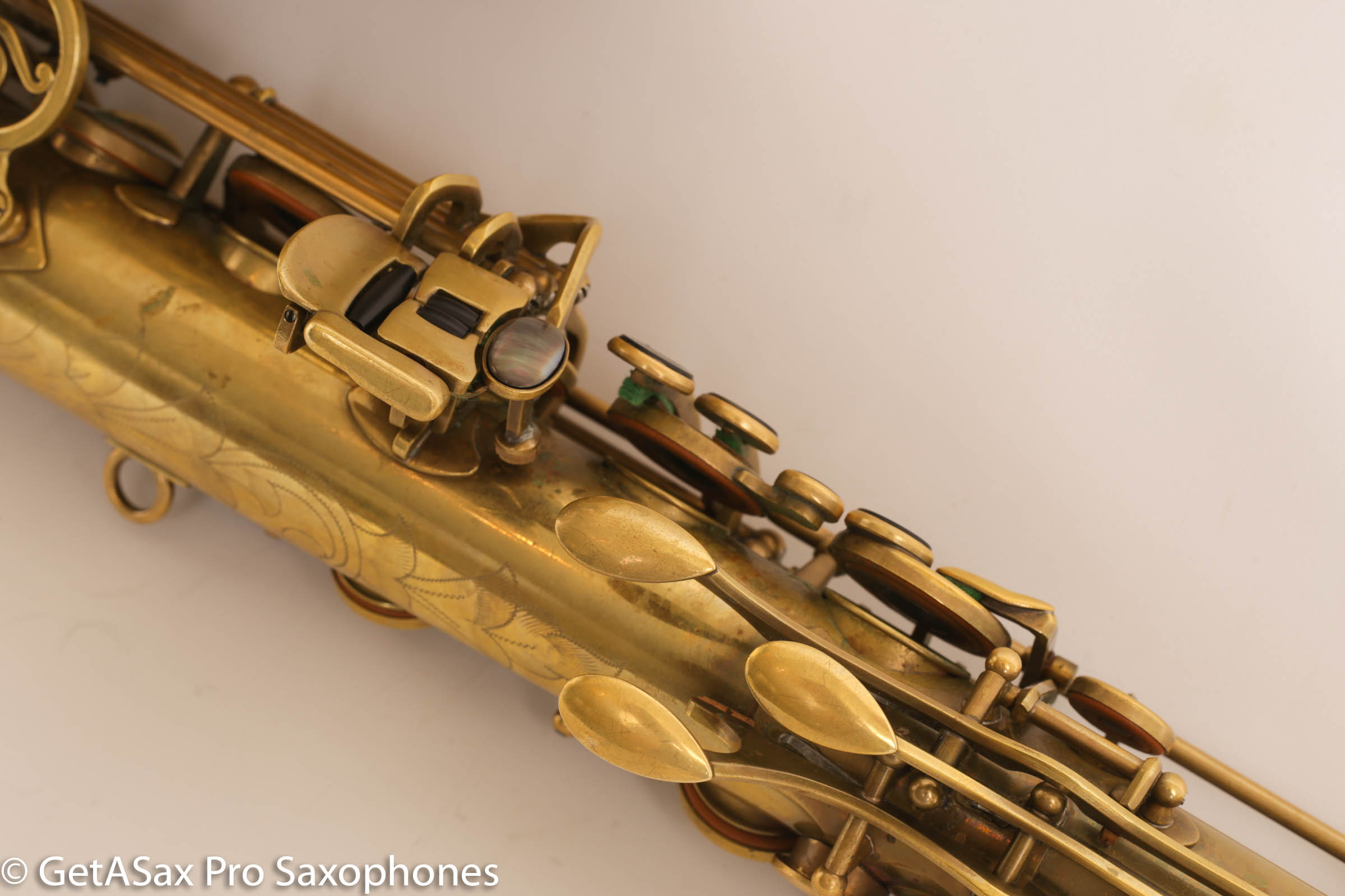 P Mauriat Unlacquered Tenor Saxophone PMXT 66R-UL | www.GetASax.com