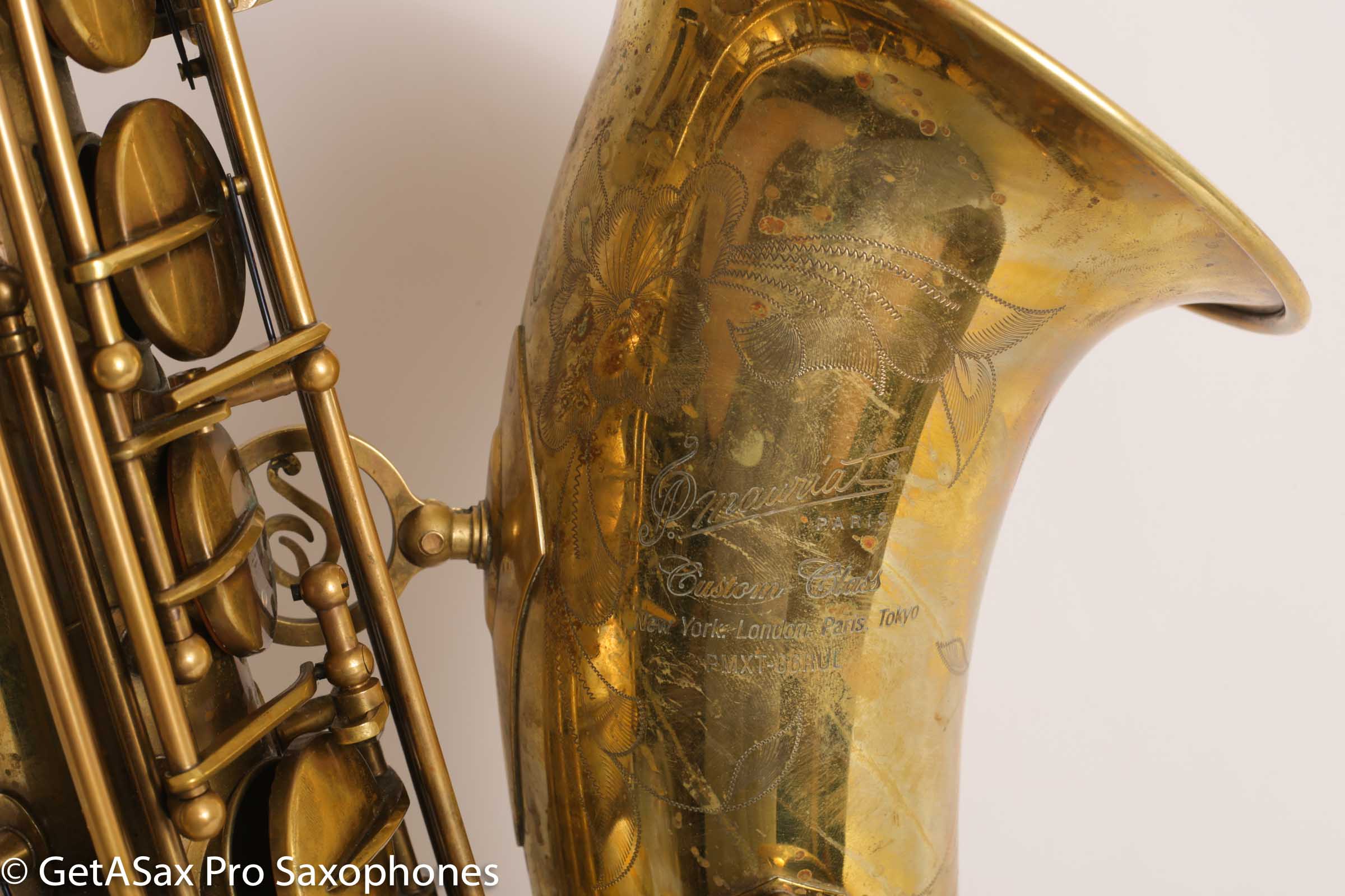 P Mauriat Unlacquered Tenor Saxophone PMXT 66R-UL | www.GetASax.com