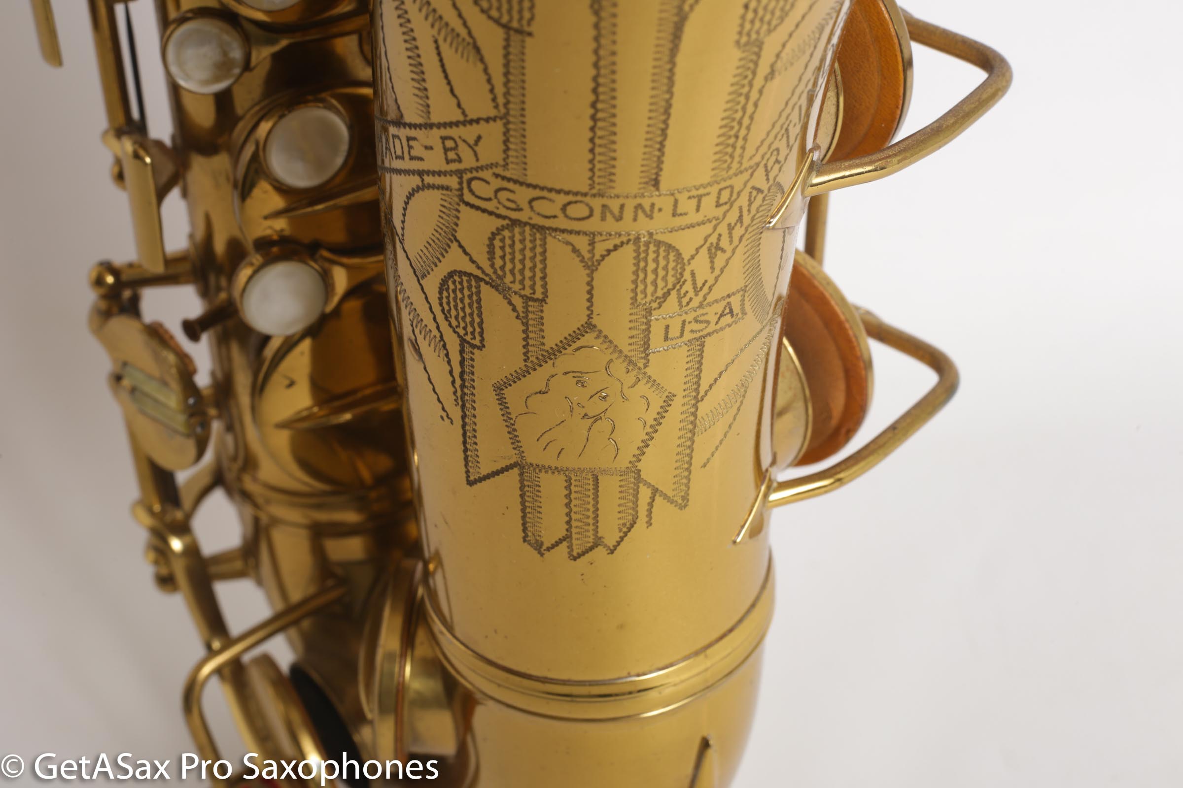 Conn 6M Alto Saxophone Gorgeous Original Lacquer 320627 | www.GetASax.com