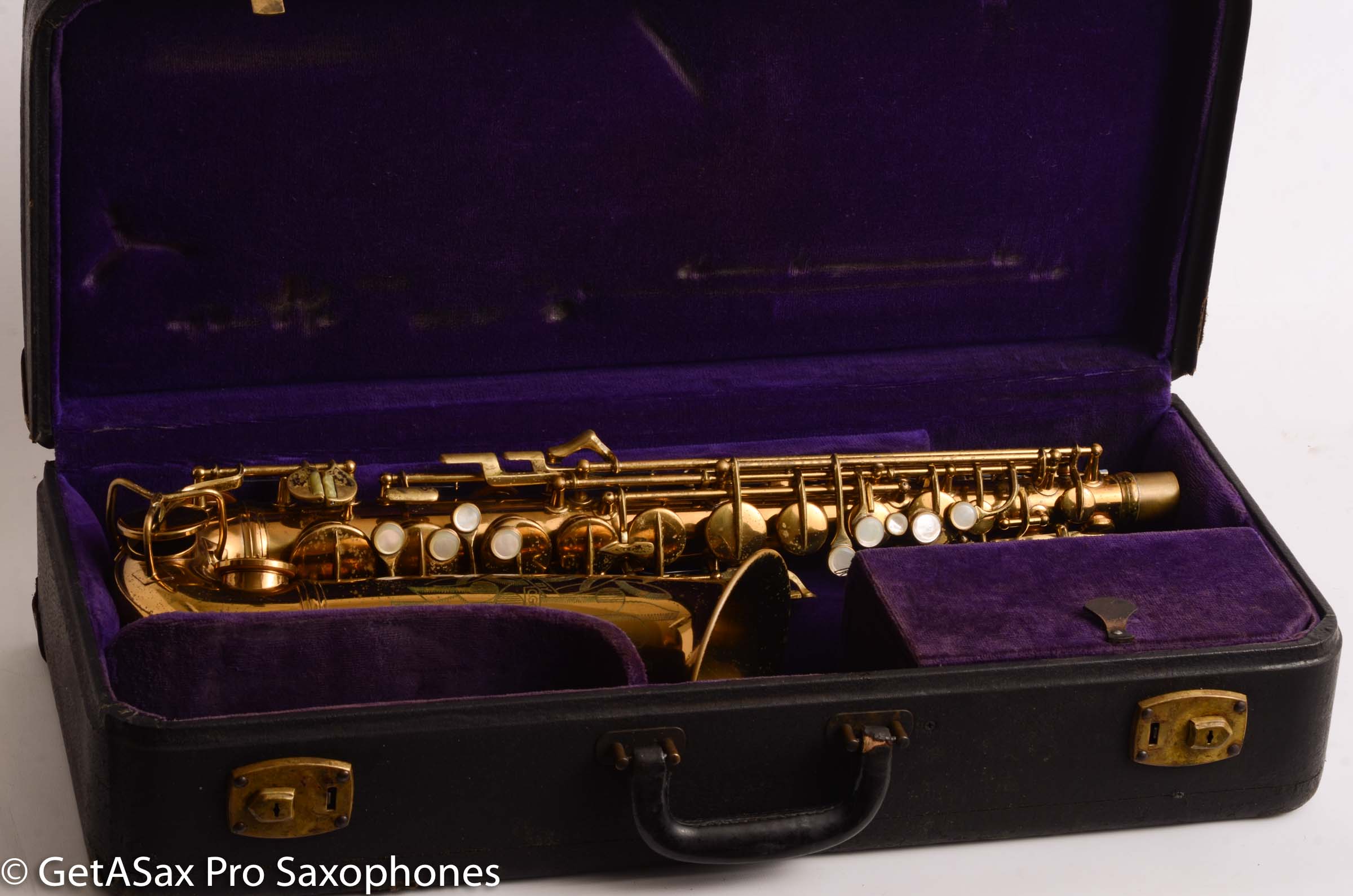 Conn 6M VIII Alto Saxophone 1942 Prewar Overhauled | www.GetASax.com