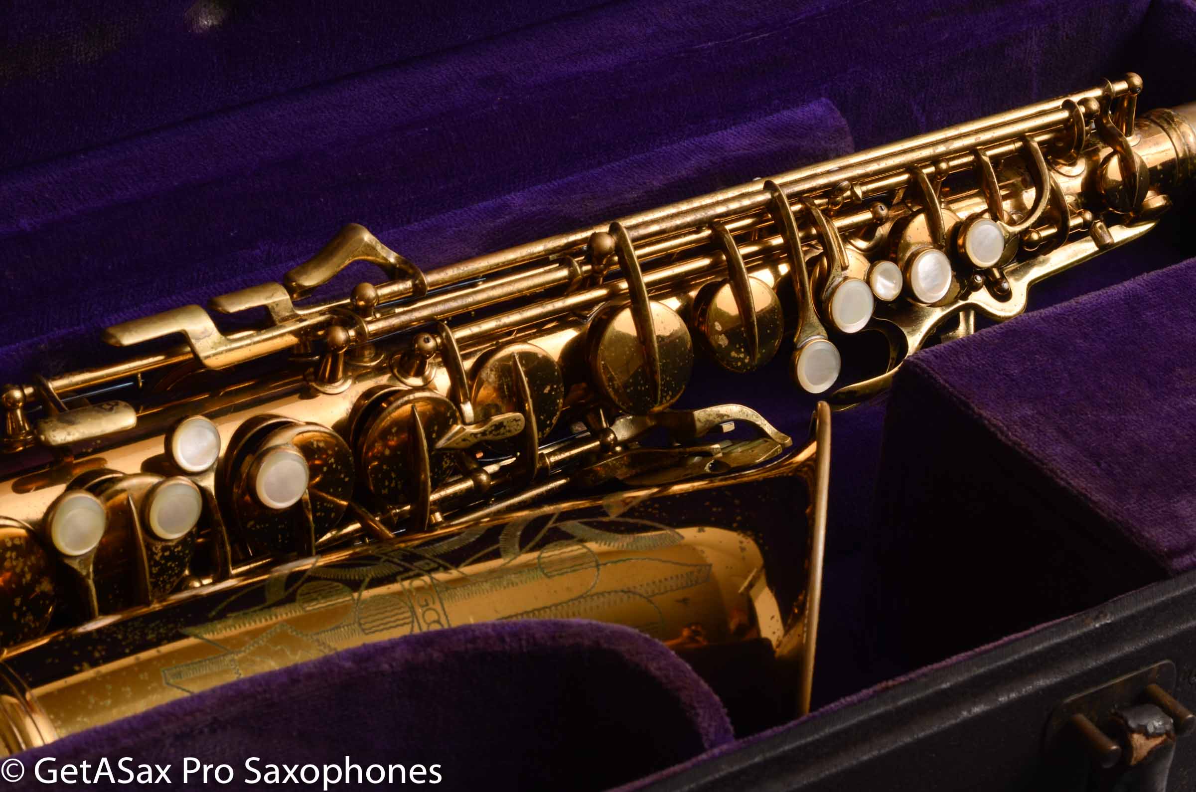 Conn 6M VIII Alto Saxophone 1942 Prewar Overhauled | www.GetASax.com