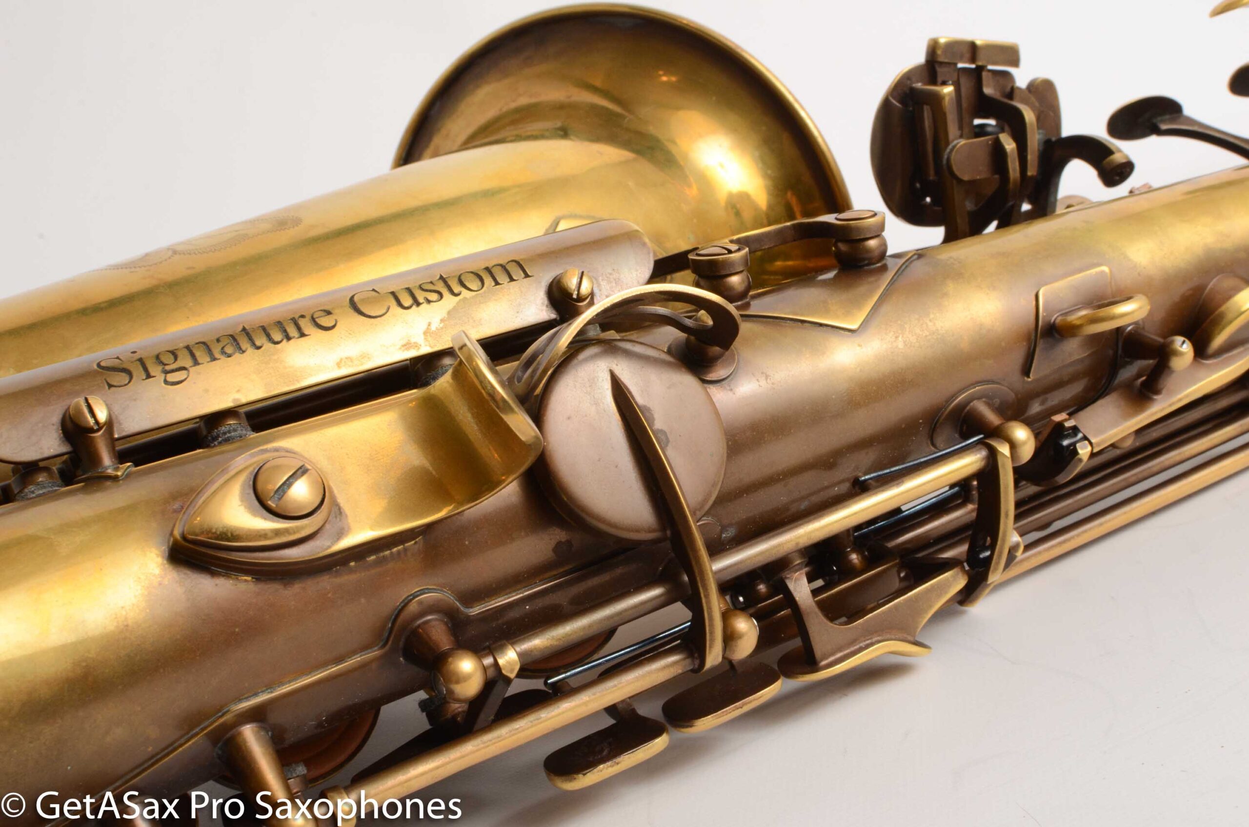 Trevor James Signature Custom Raw Alto T8919 | www.GetASax.com