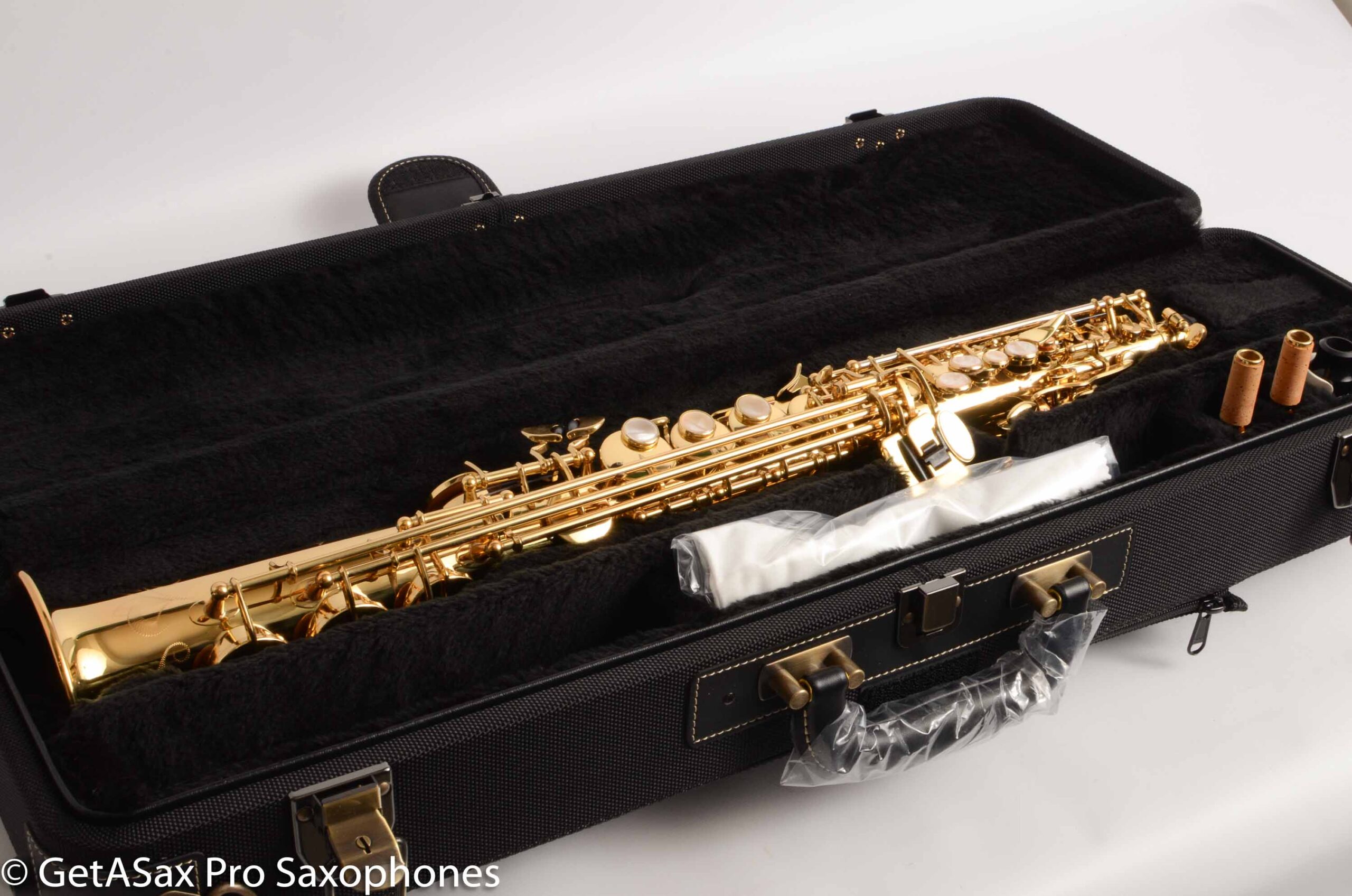 Yanagisawa SWO10 Elite Soprano Saxophone NEW 404142 | www.GetASax.com