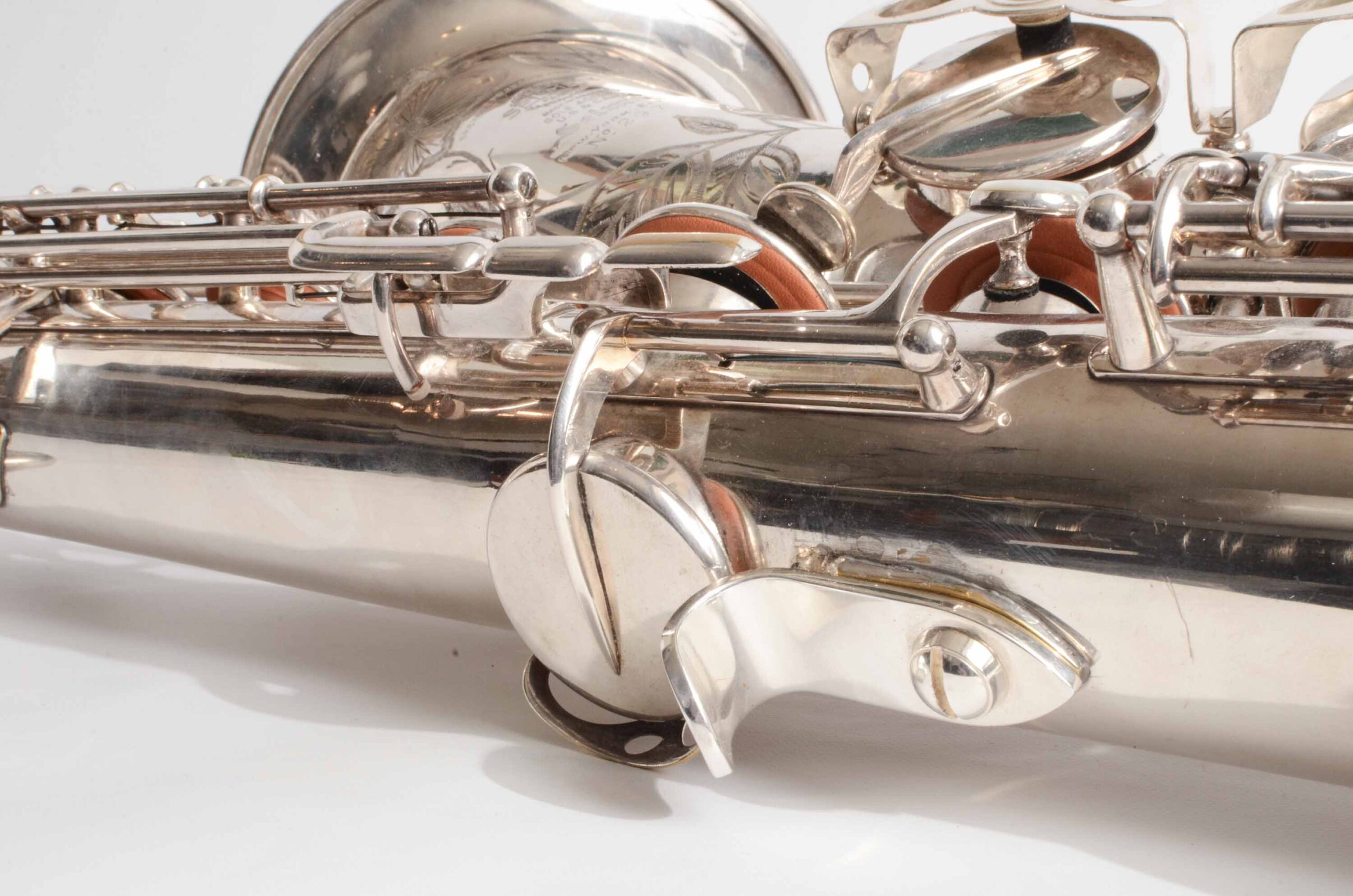 Selmer Balanced Action Tenor 1940 Silver Replate Extra Engraving ...
