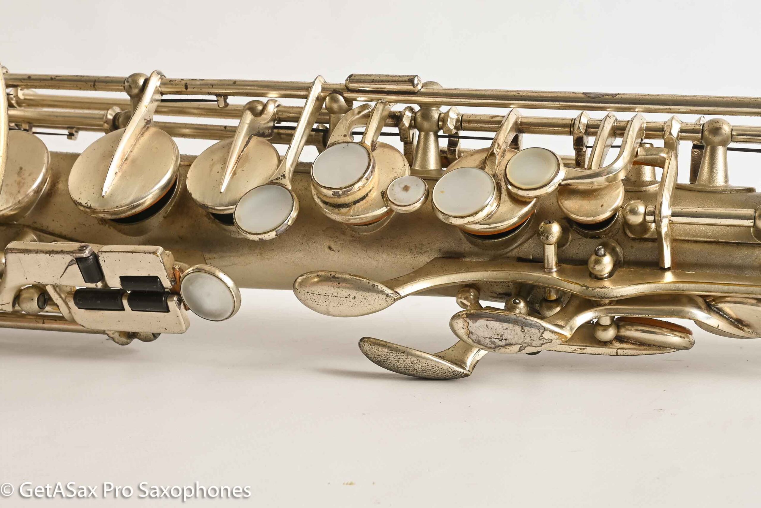 Selmer Cigar Cutter Alto Original Satin Silver Plate Mark VI Neck 14922 ...