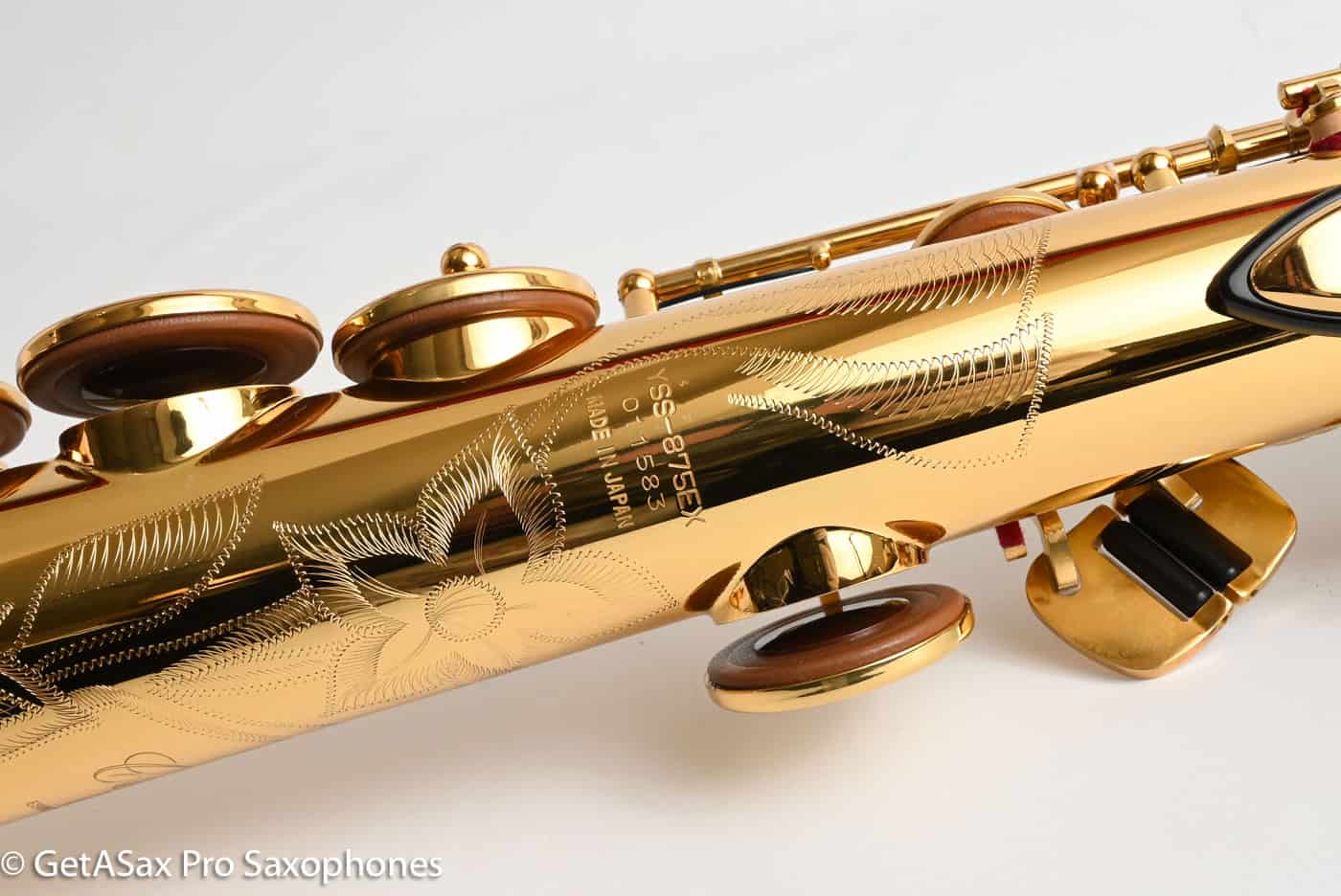 Yamaha YSS-875EX Professional Soprano Mint Like New Exceptional 11583 | www.GetASax.com